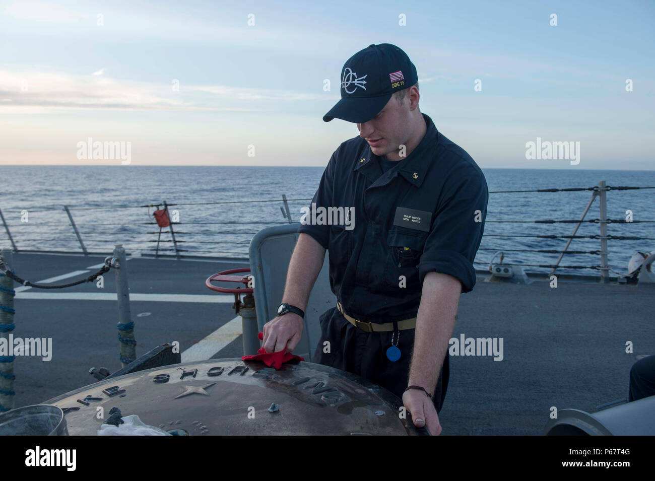 160515-N-TC720-293 MEDITERRANEAN SEA (May 15, 2016) Midshipman Philip ...