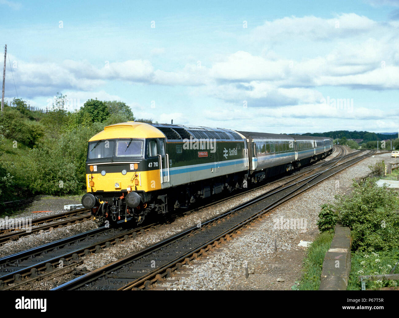 Rail junction scotland hi-res stock photography and images - Alamy