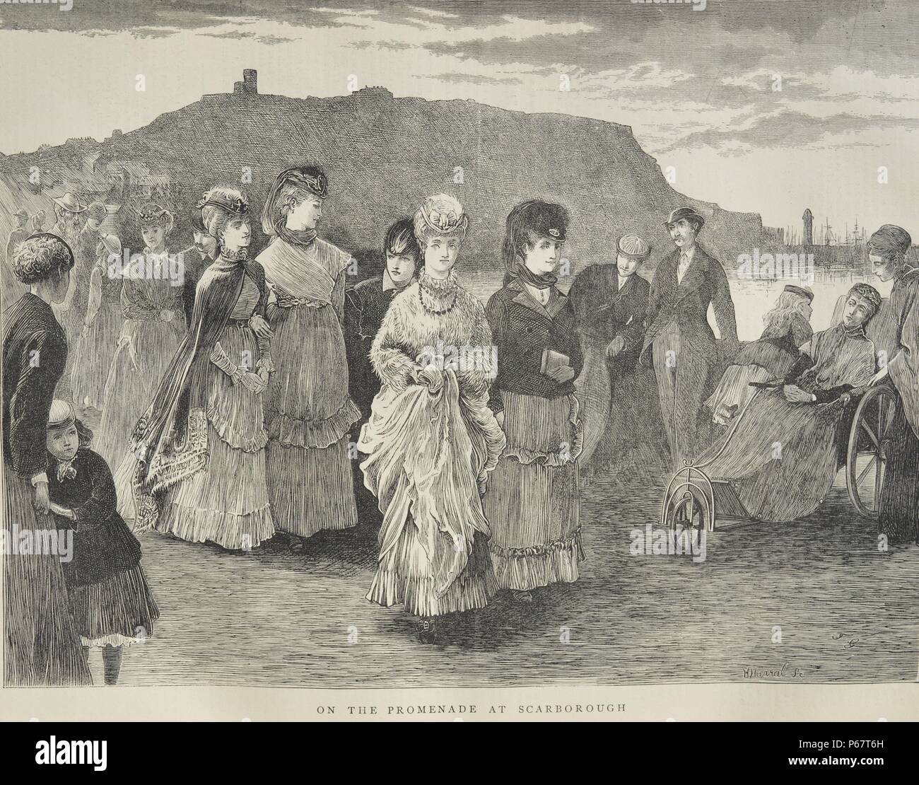 19th century woman engraving hi-res stock photography and images - Alamy