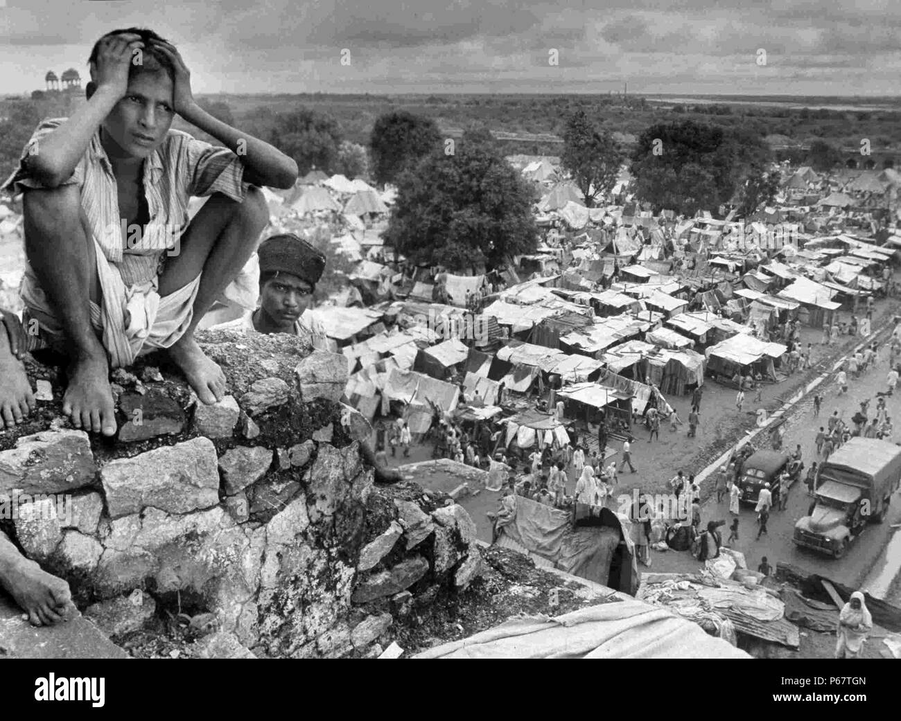 Partition of india Black and White Stock Photos & Images - Alamy
