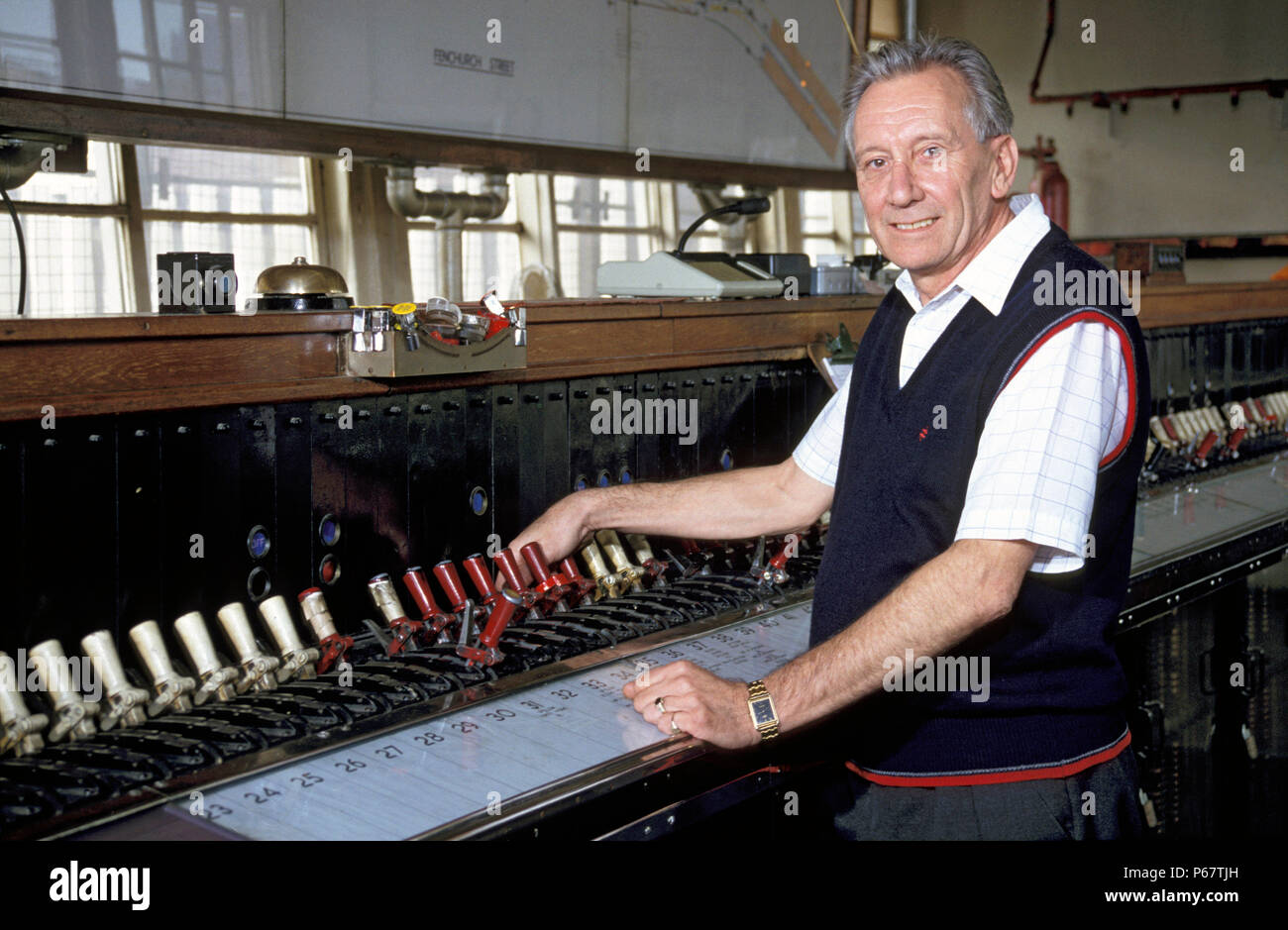 Rail Signalman Stock Photos & Rail Signalman Stock Images - Alamy