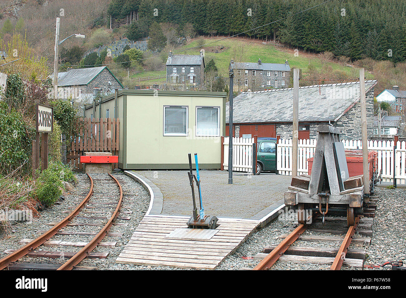 Corris railway station hi-res stock photography and images - Alamy