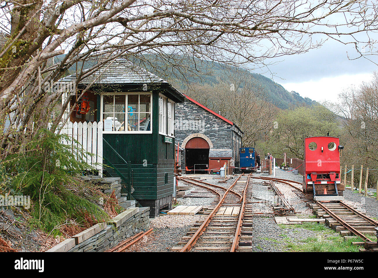 The Corris Railway was built to move slate from quarry to port but ...