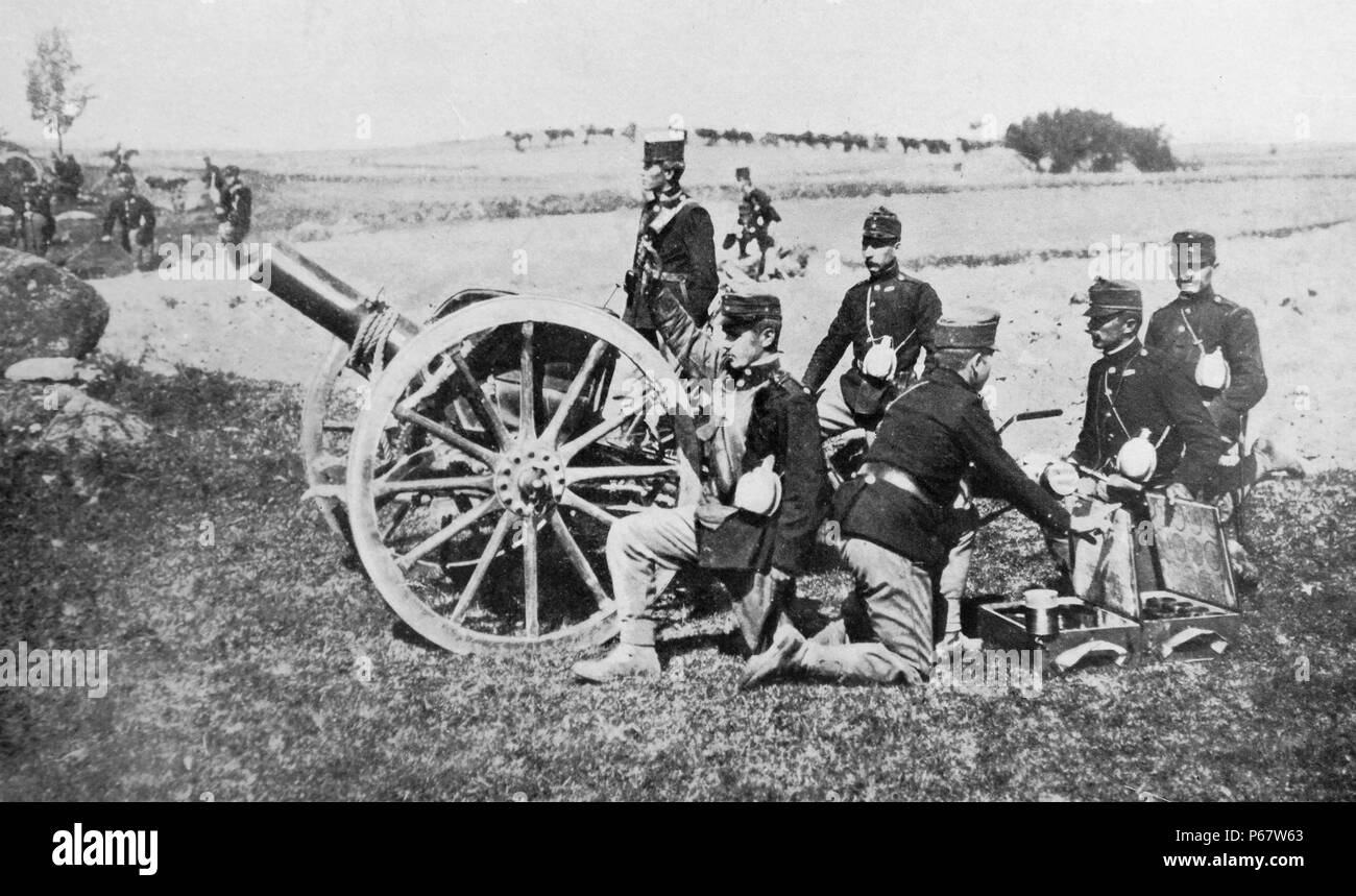 Austrian artillery of the first world war Stock Photo - Alamy