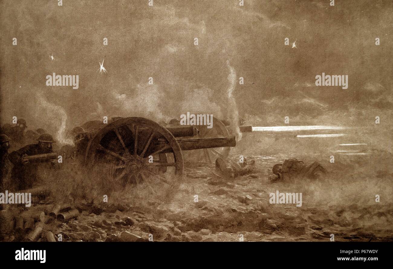 French artillery world war i hi-res stock photography and images - Alamy