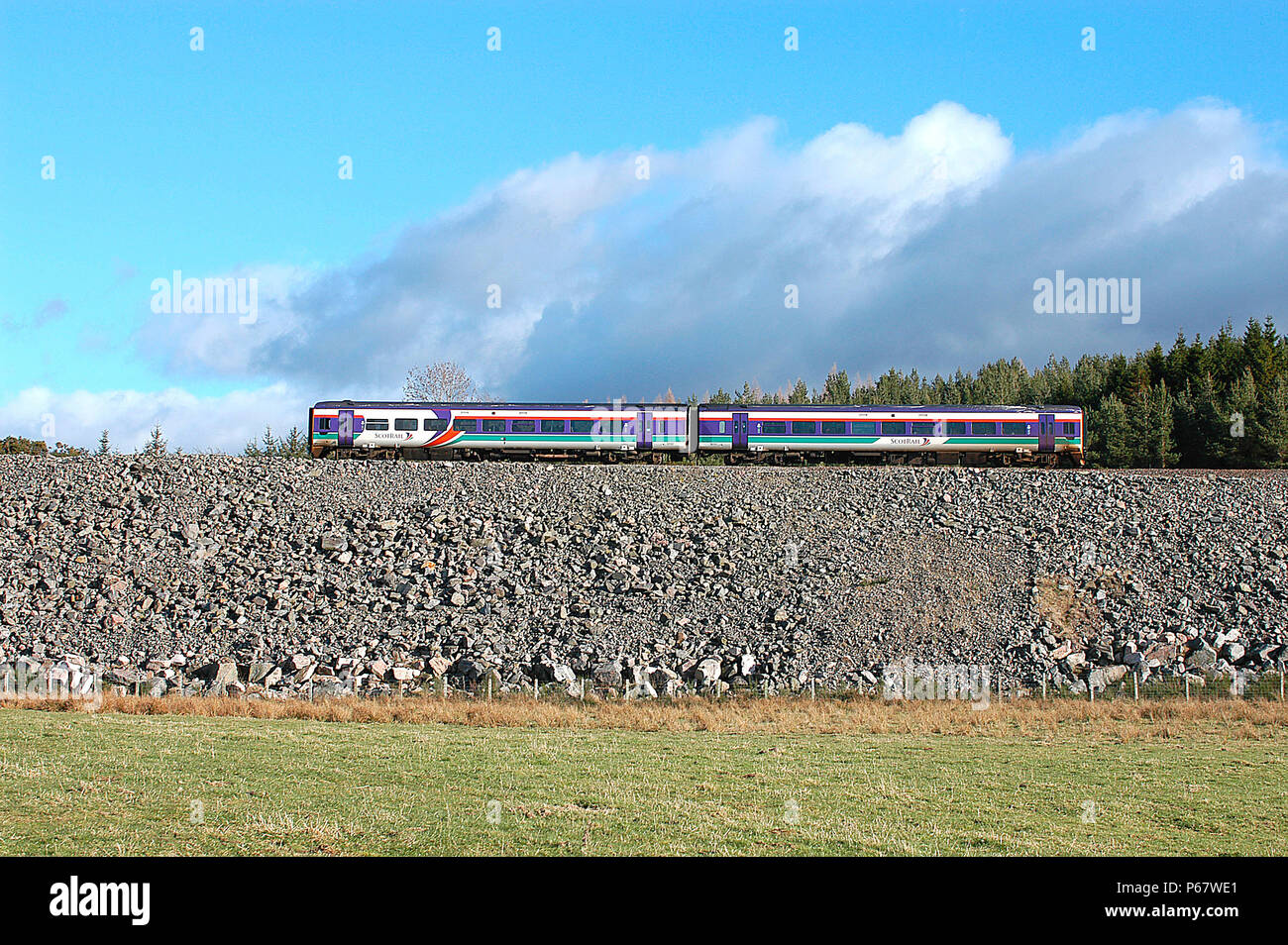 The Highland route between Inverness and Perth now sees an hourly ...
