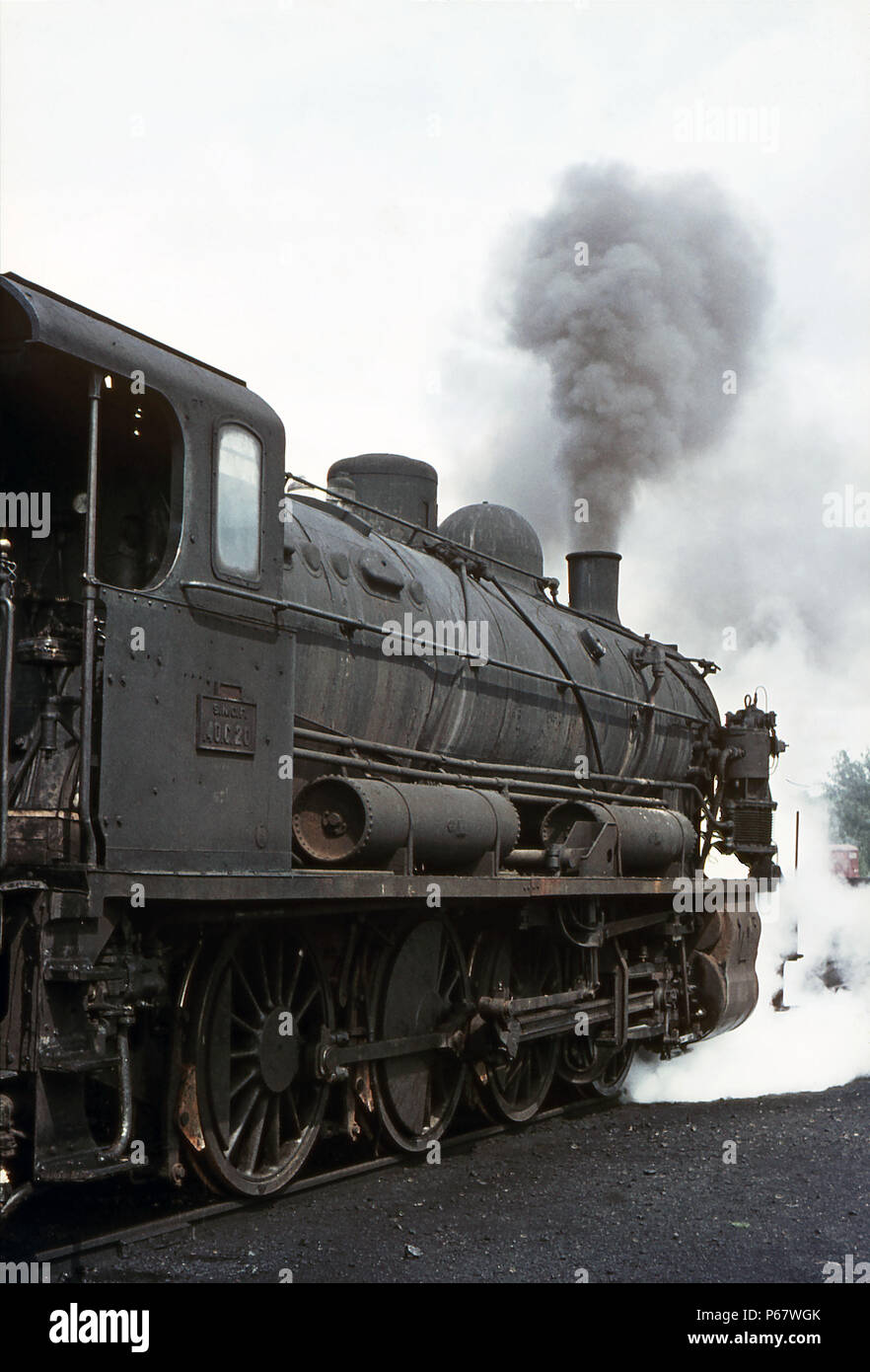 The last surviving SNCF 140c Class 2-8-0s ekeing out their final days ...