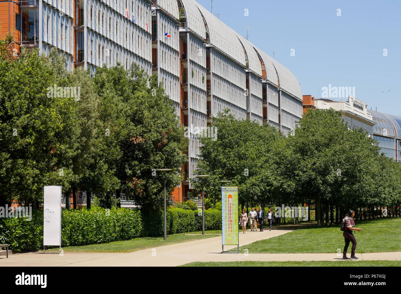 International city district (La Cité Internationale), Lyon, France ...