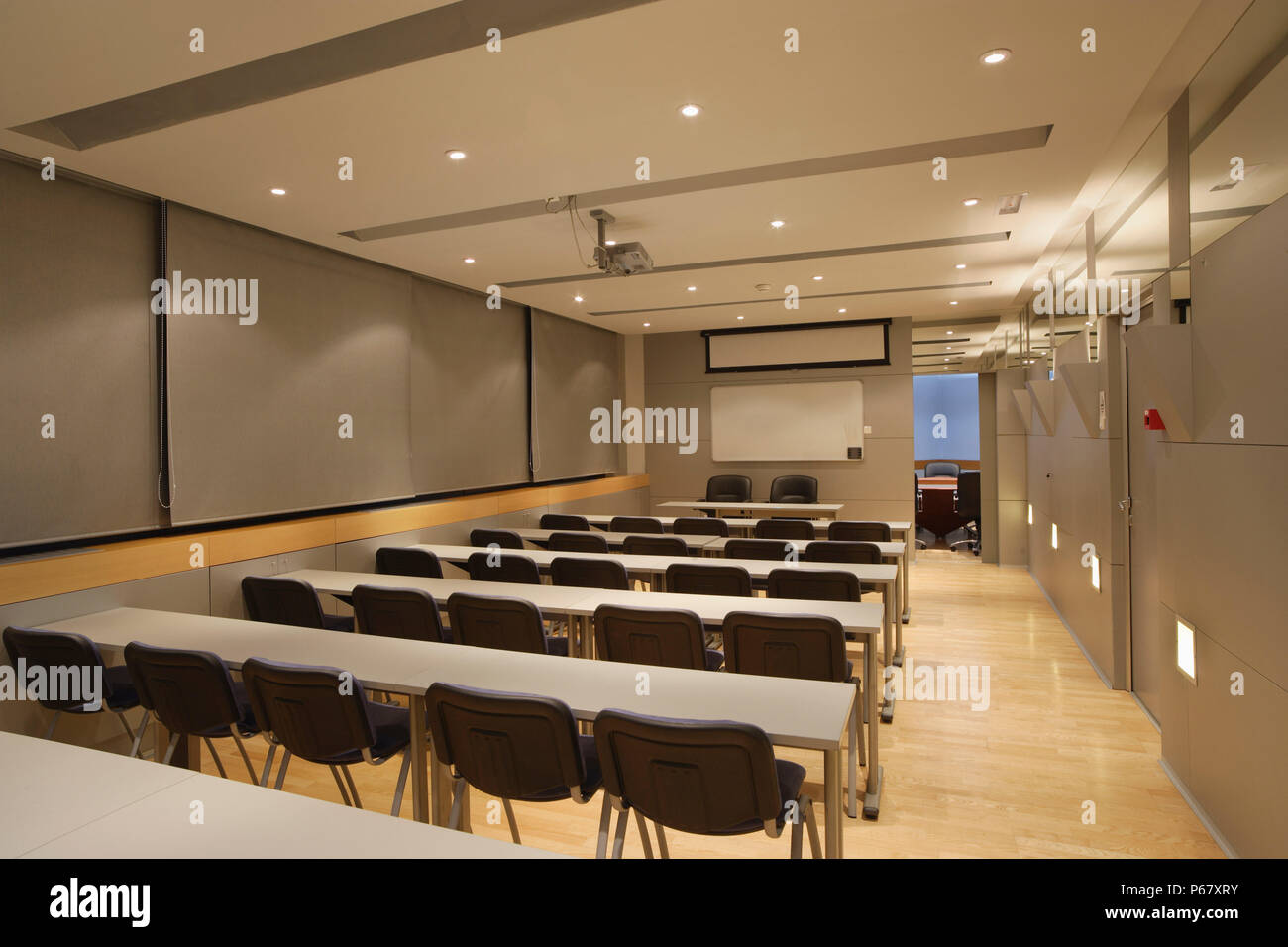 Hemofarm Sports Center meeting room, Vrsac, Serbia Stock Photo - Alamy