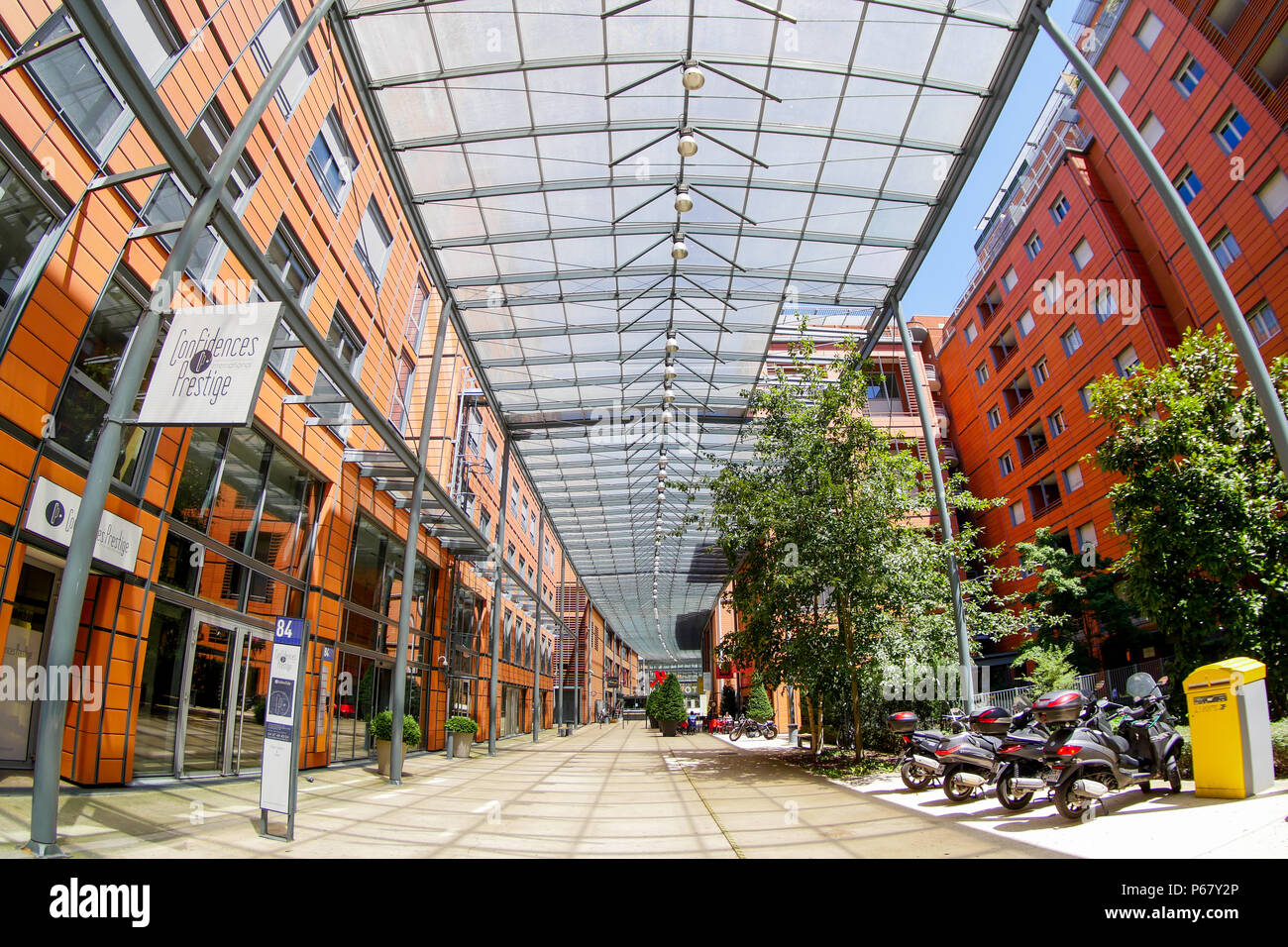 International city district (La Cité Internationale), Lyon, France ...