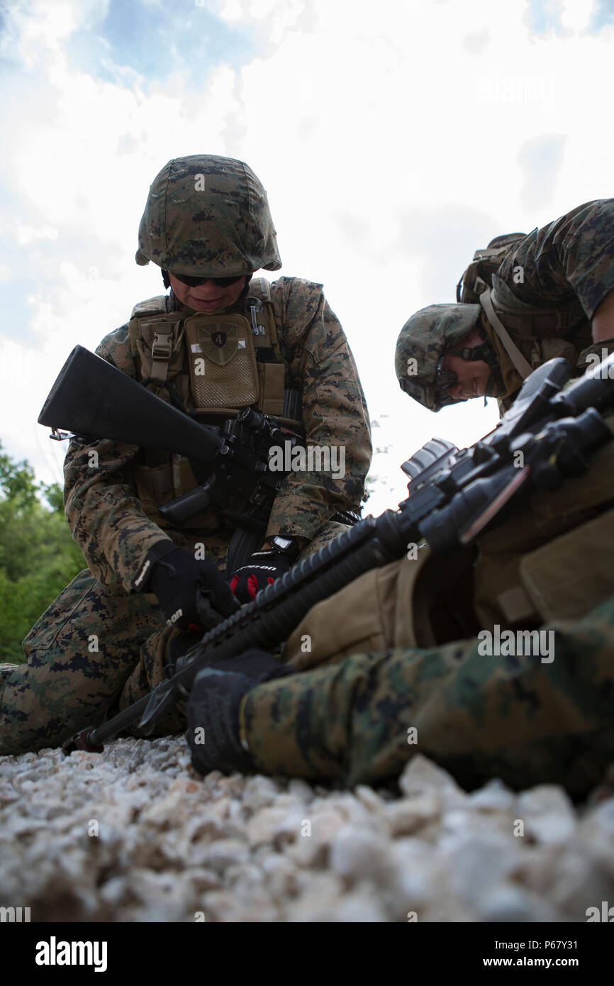 Cpl. Artyom Aretemenko, military policeman, with 4th Law Enforcement Battalion, Force ...