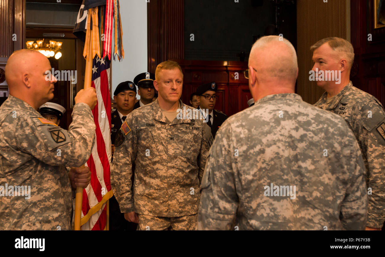 Col. Patrick R. Macklin receives command of the 53rd Digital Liaison ...