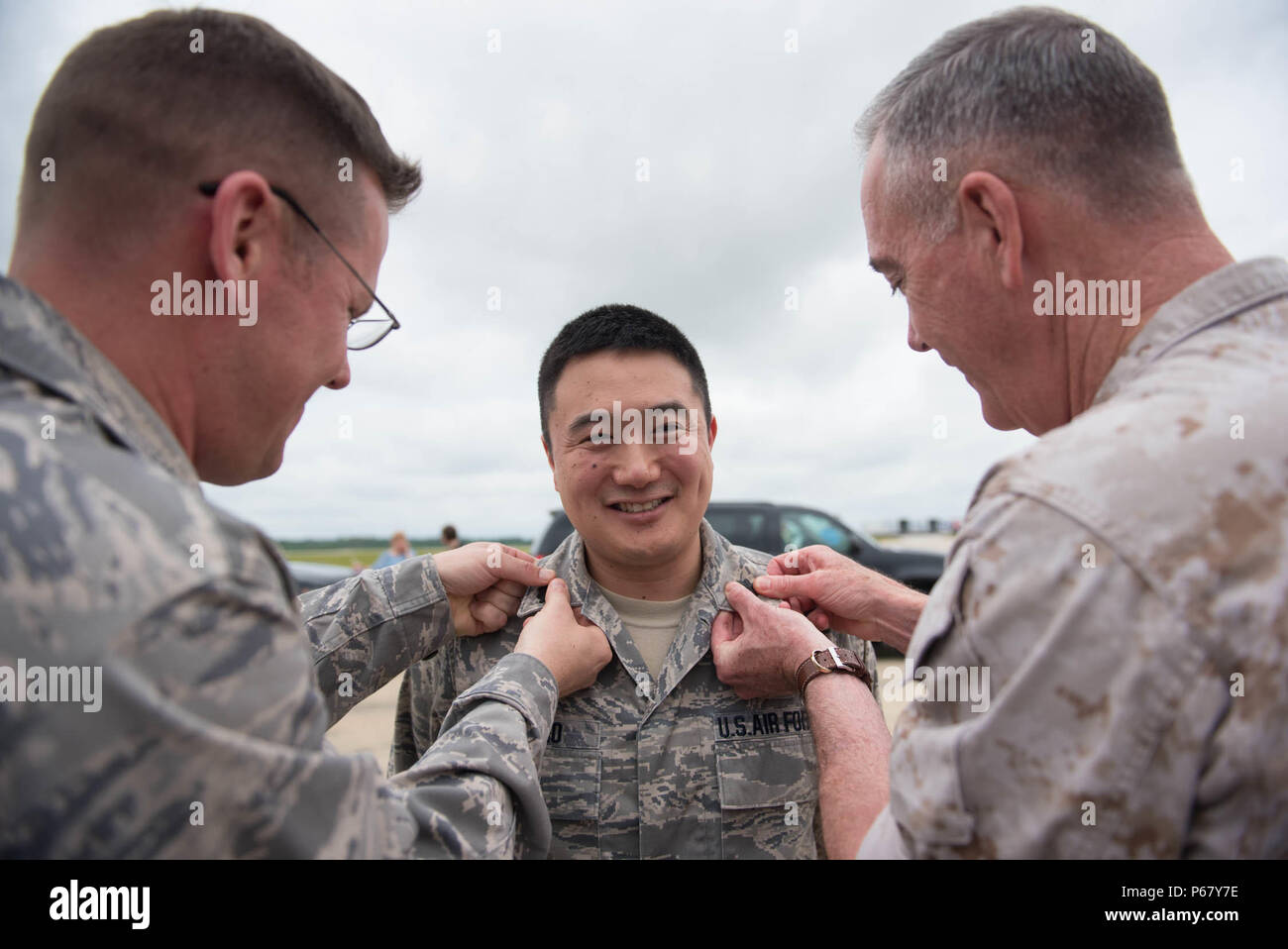 Chairman of the Joint Chiefs of Staff Gen. Joseph F. Dunford Jr., and ...