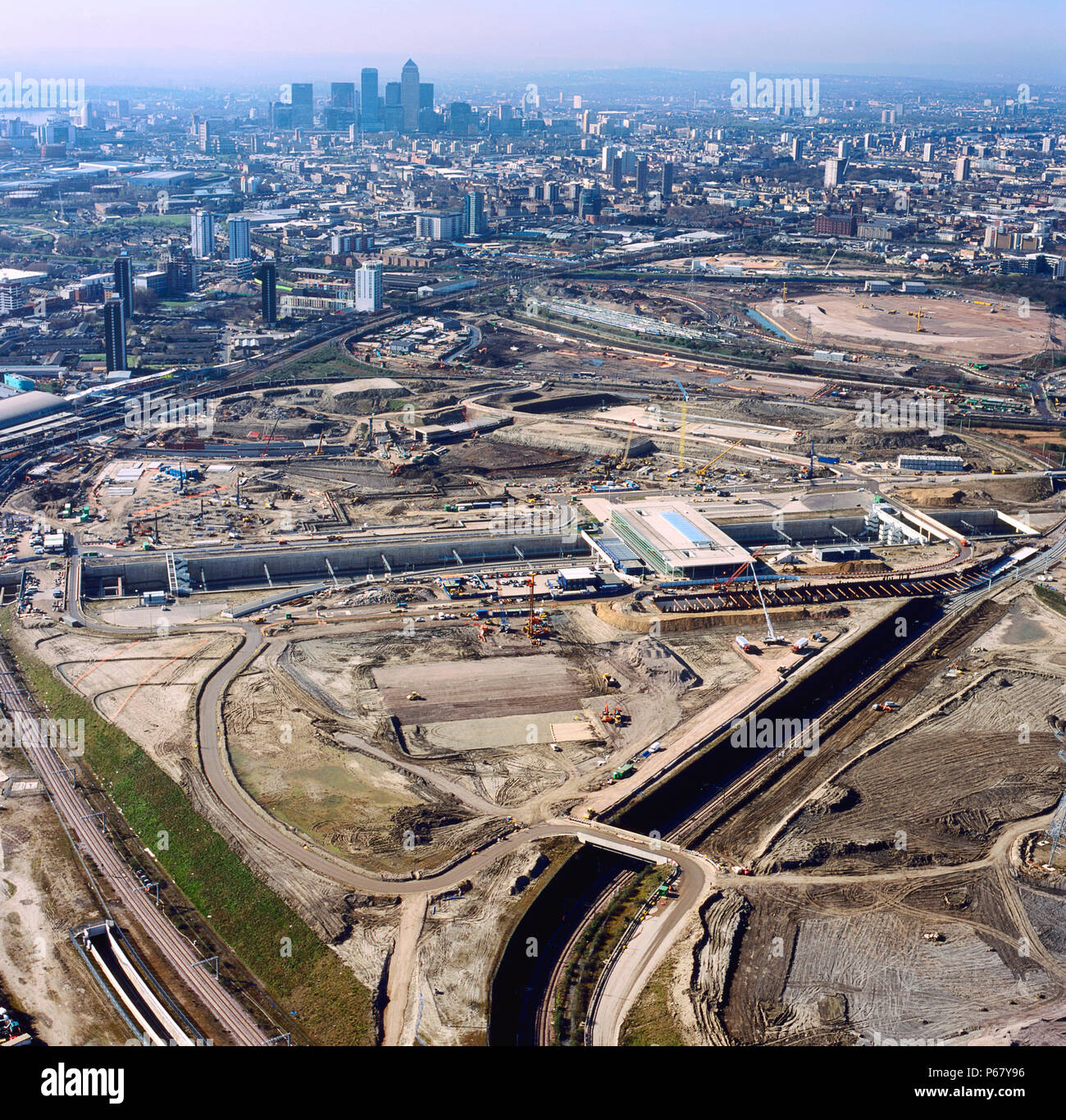 Building construction site railway side hi-res stock photography and ...
