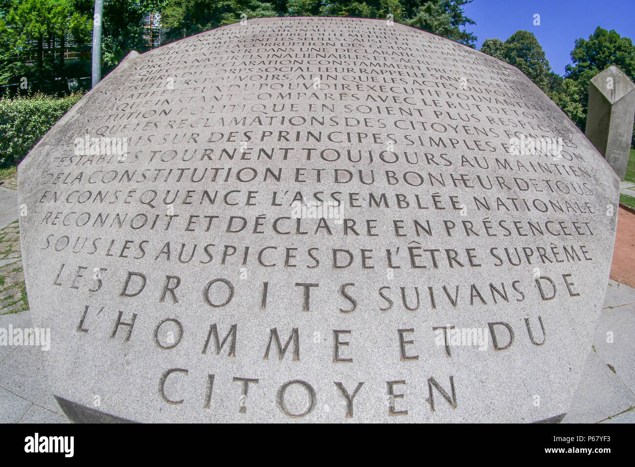 Human rights monument hi-res stock photography and images - Alamy