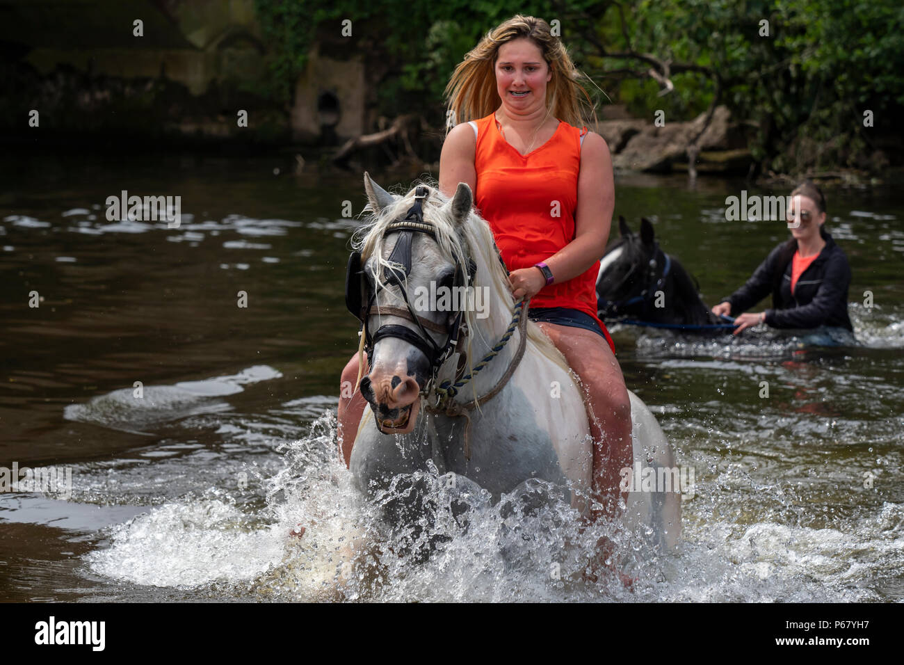 Appleby Horse Fair Cumbria, June 2018. Annual gathering of Gypsies and ...