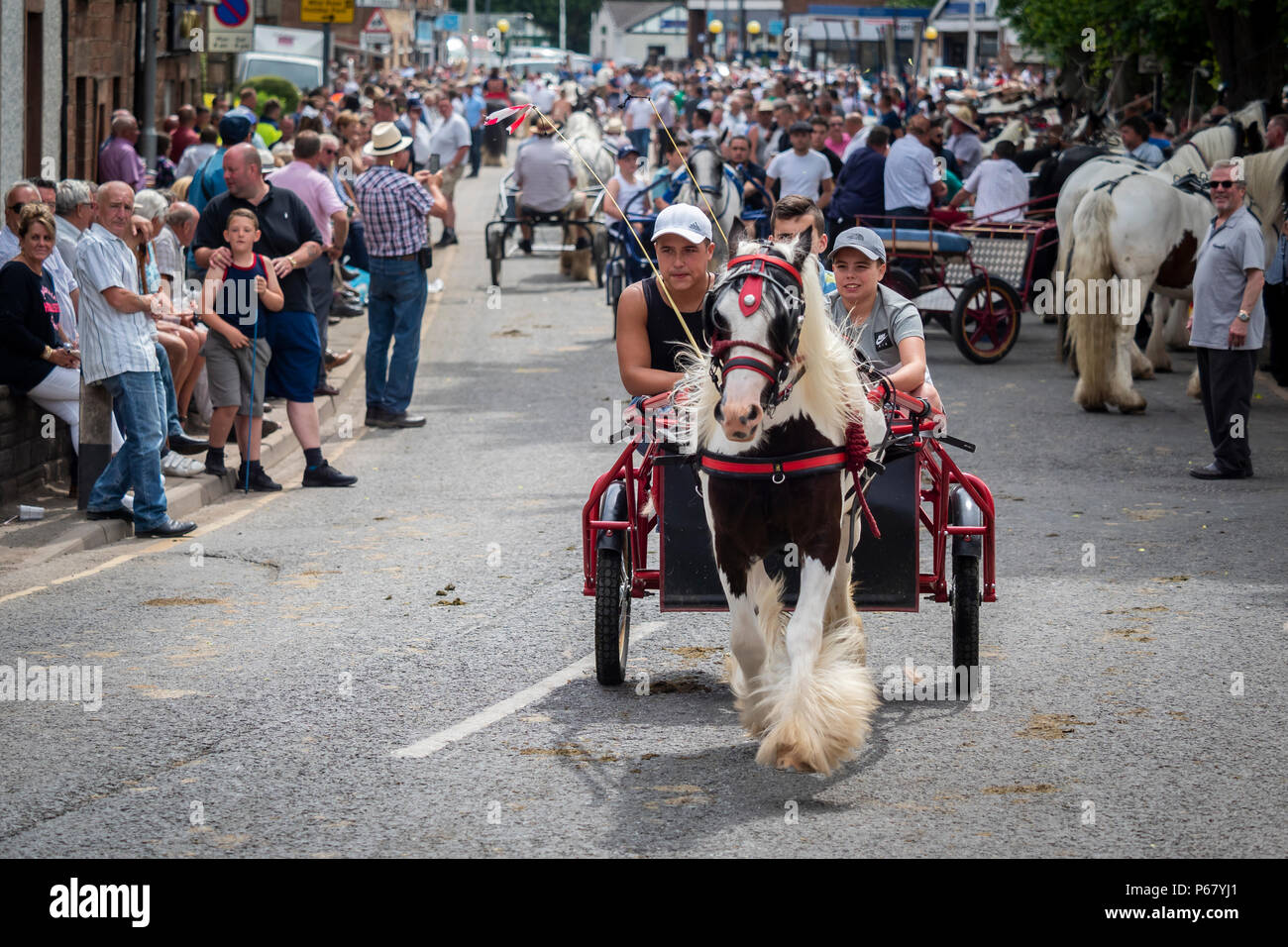 Appleby Horse Fair, Cumbria. Annual gathering of Gypsies and Travellers ...
