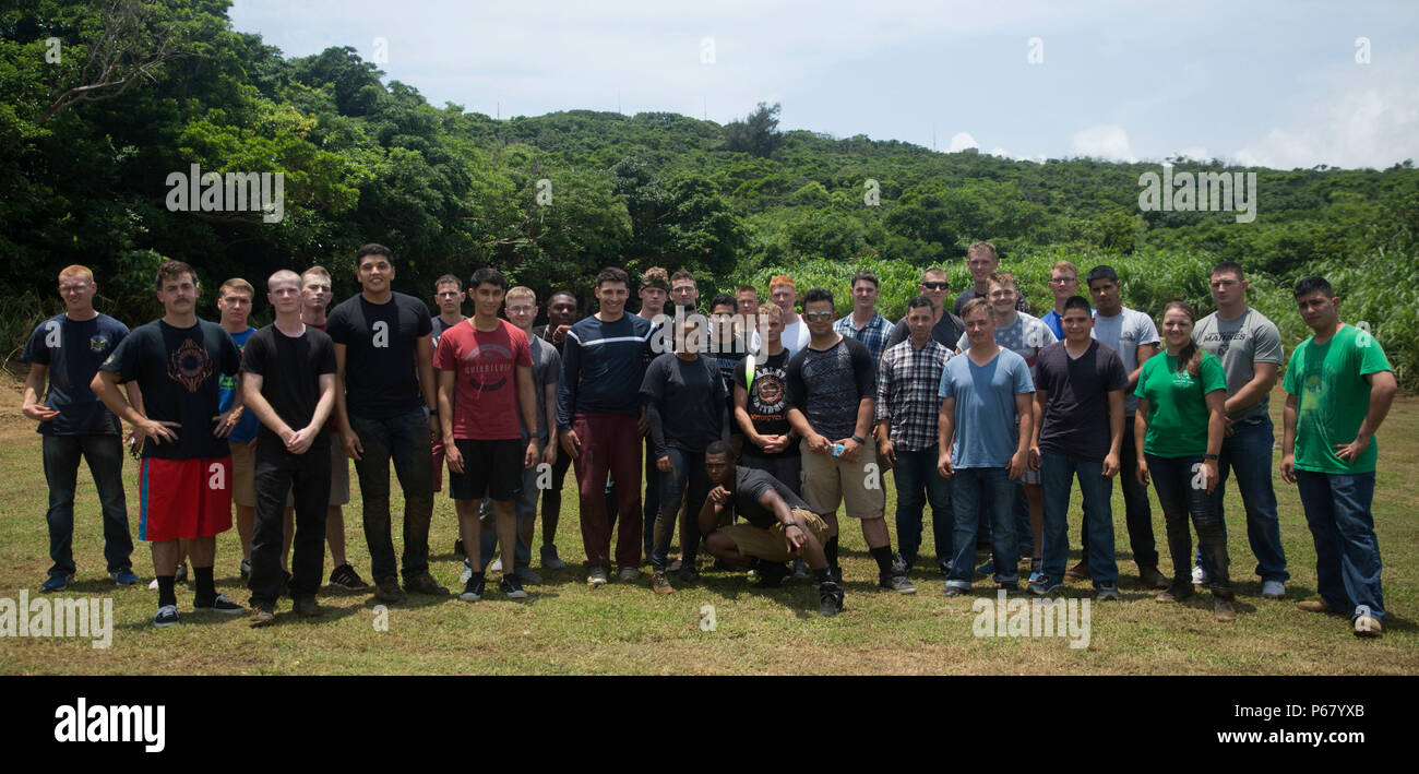 Marines come together for a paintball tournament hosted by the Single ...