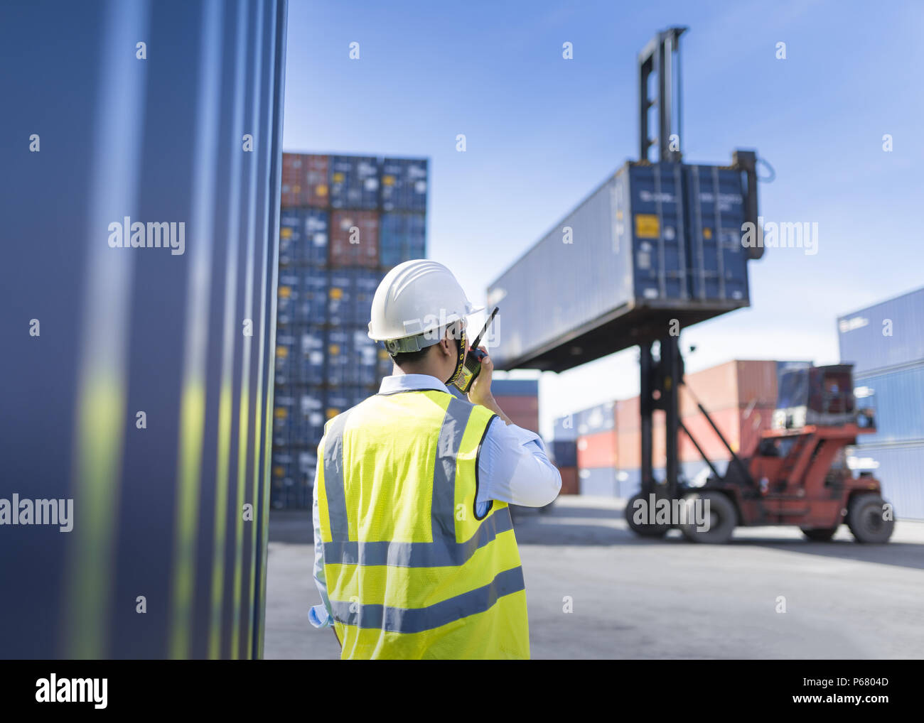 Cargo container inspection hi-res stock photography and images - Alamy