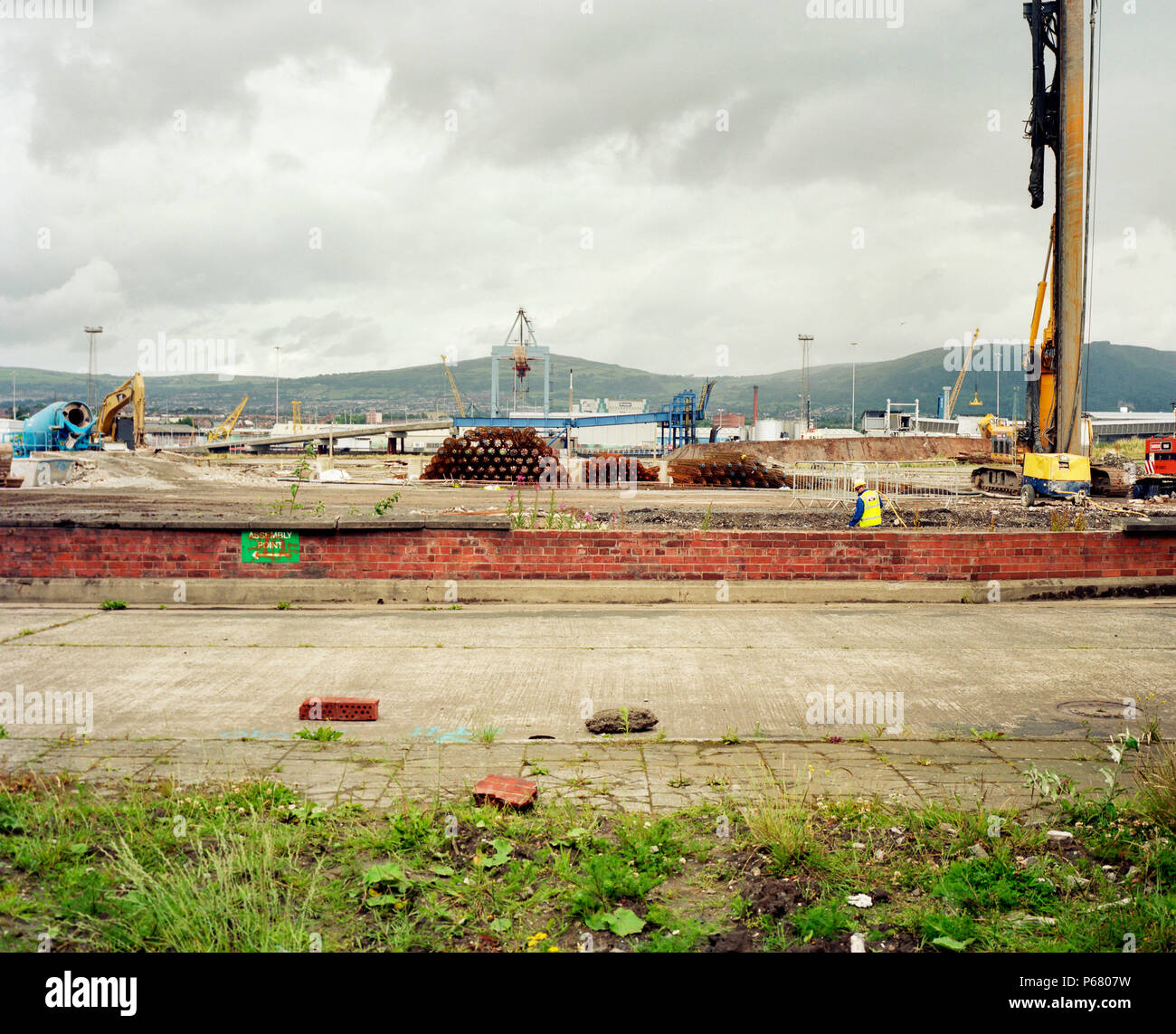 Titanic Quarter, Belfast, Northern Ireland, reclaimed land in Belfast ...