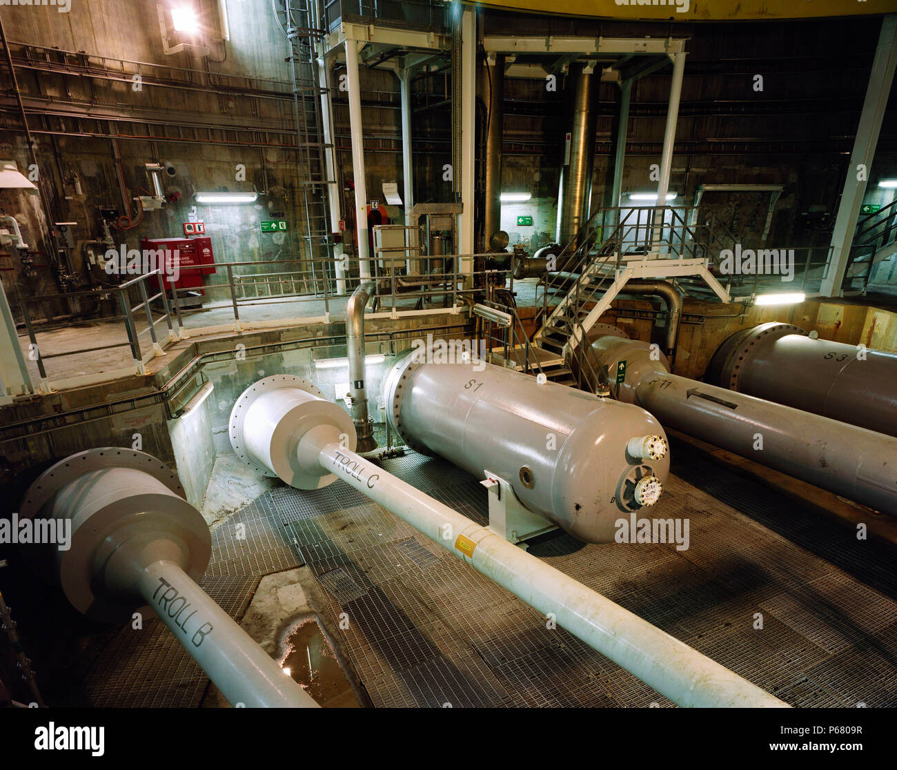 Troll A platform built by Norwegian Contractors for Norske Shell ...