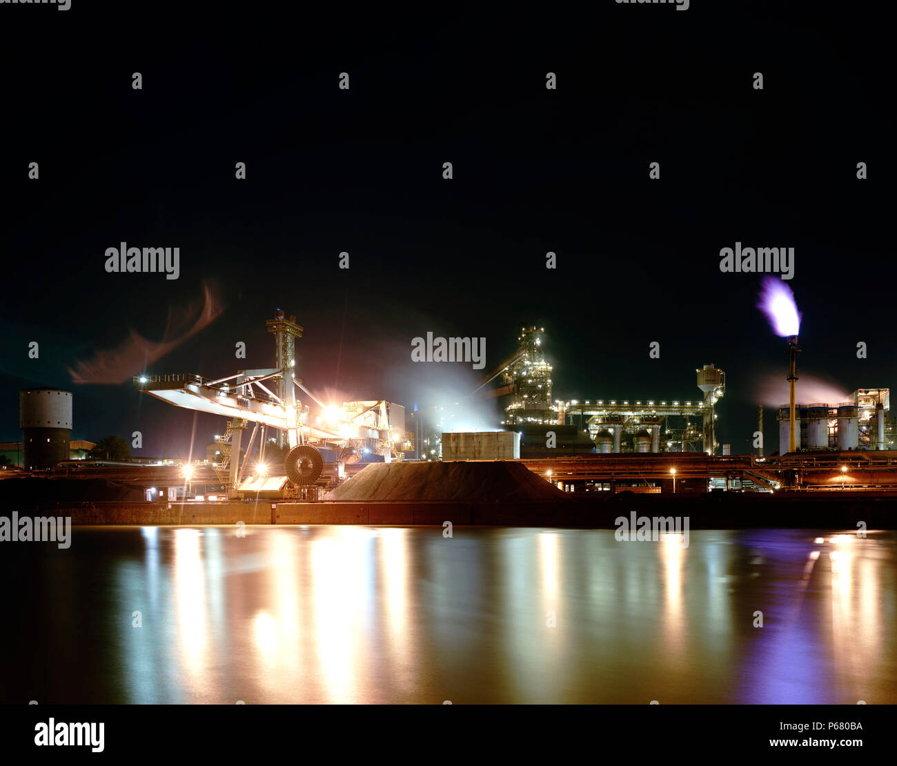 Voest Alpine Steel Factory. Voestalpine AG is an international steel ...