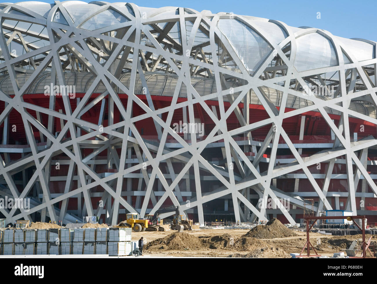 Beijing National Stadium, also known as the Bird's Nest, Beijing, China ...