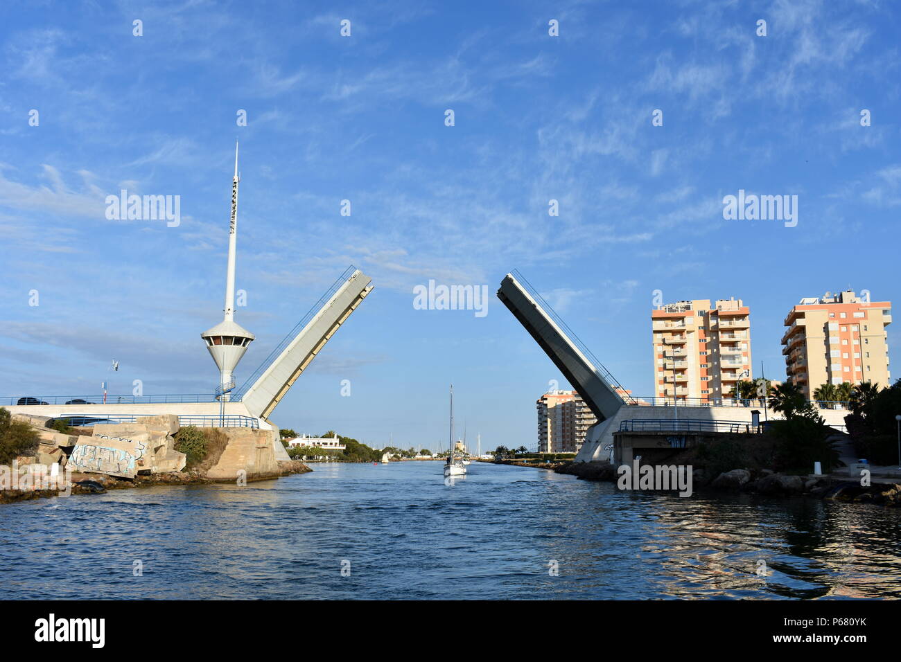 The puente del estacio bascule bridge hi-res stock photography and ...
