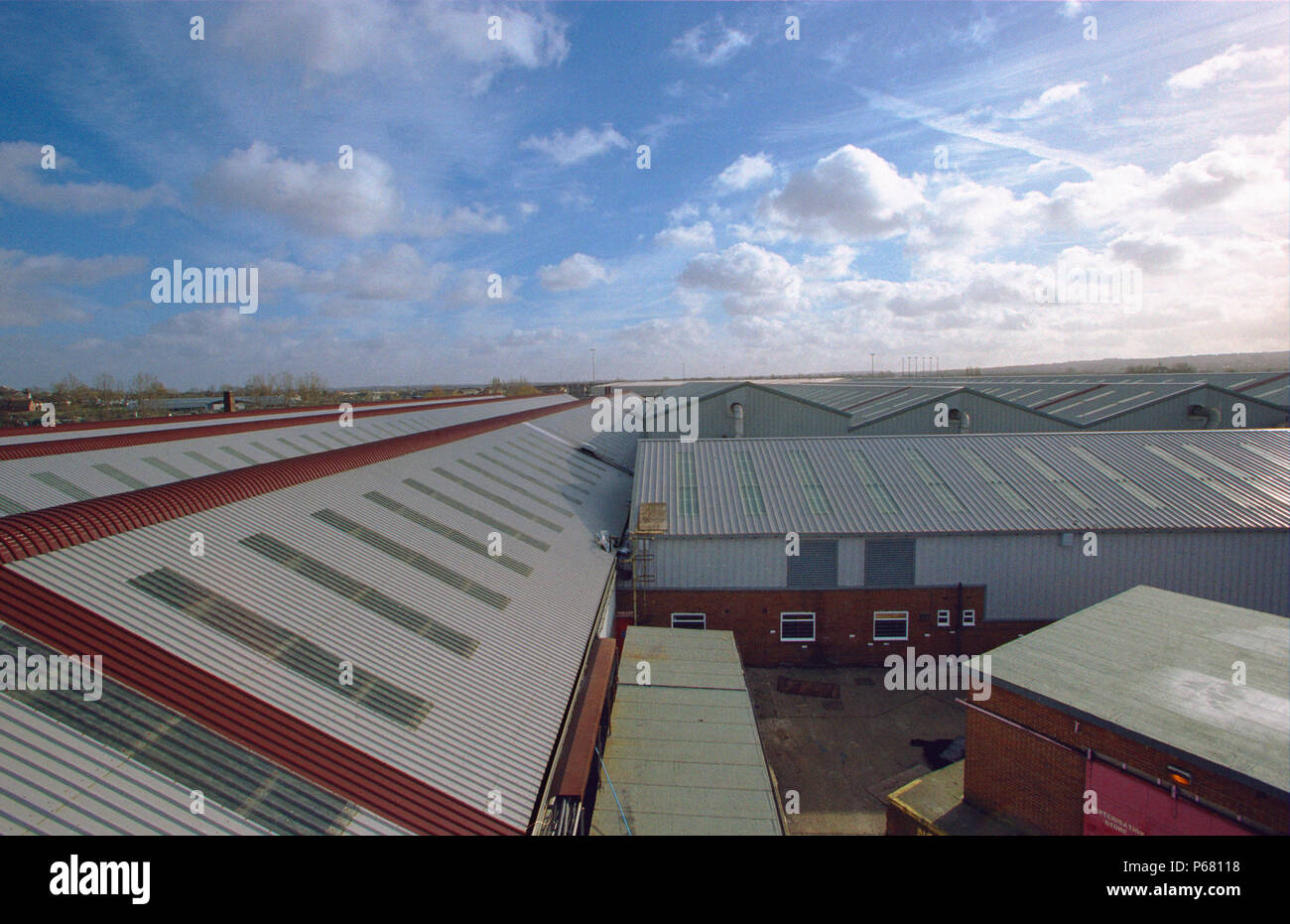 Industrial warehouse, Selhurst depot Stock Photo - Alamy