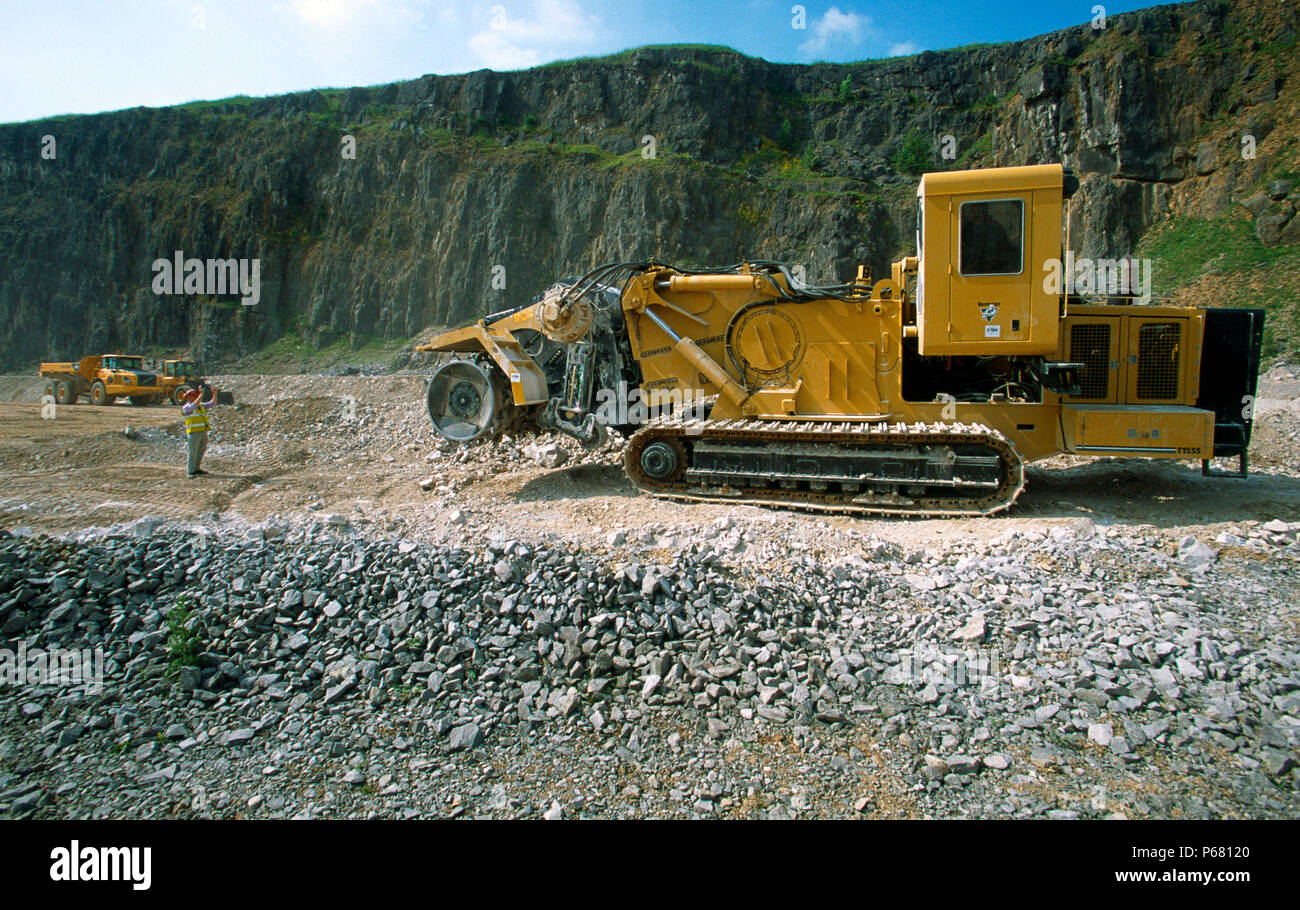 Quarry, Pennines, England Stock Photo - Alamy