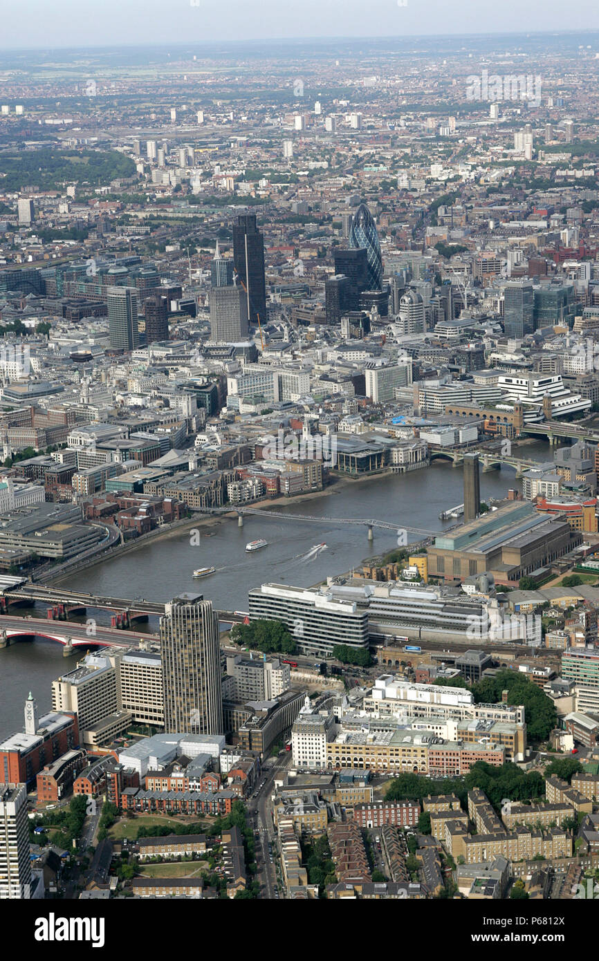 Aerial view of London Stock Photo - Alamy