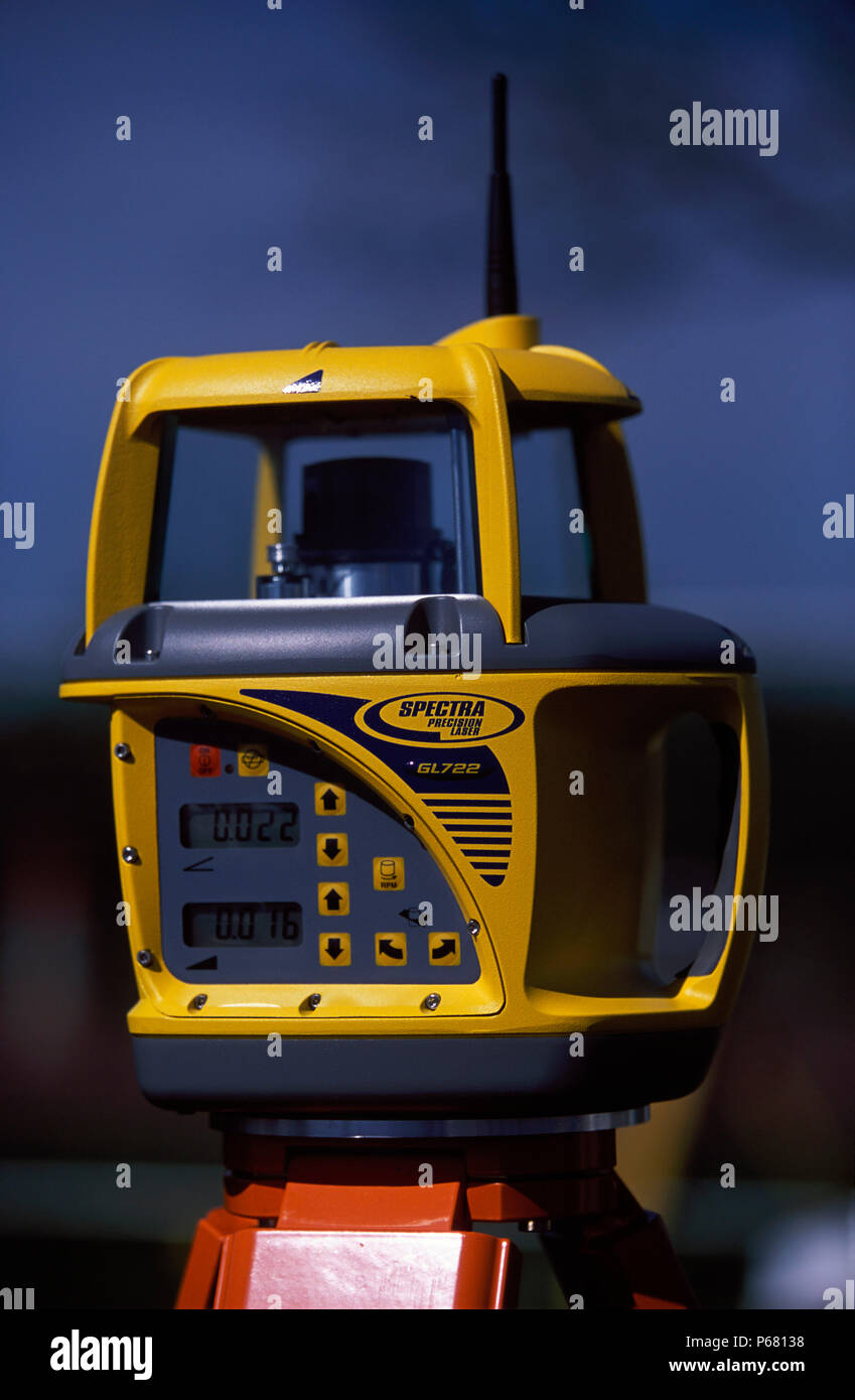 Rotating laser hi-res stock photography and images - Alamy