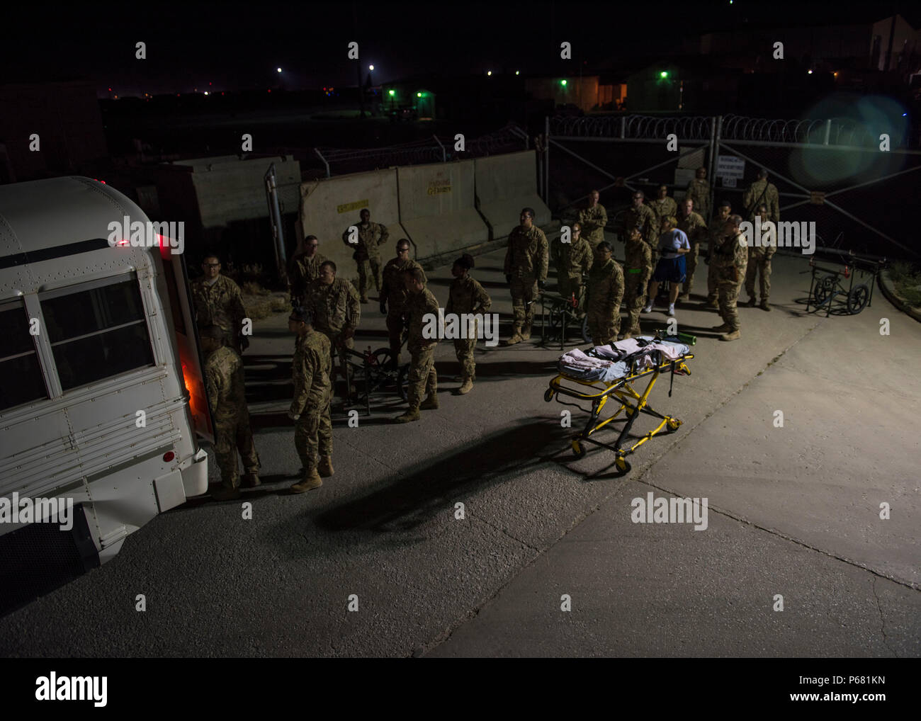 The 455th Expeditionary Medical Operations Squadron teams up with the U ...
