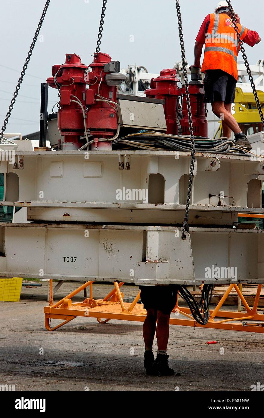 Construction Banksman High Resolution Stock Photography and Images - Alamy