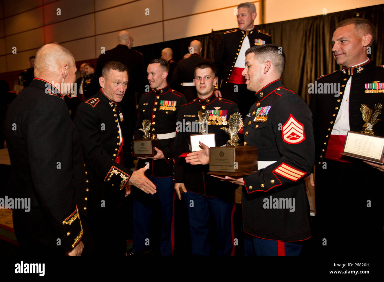 Commandant of the Marine Corps Gen. Robert B. Neller, left, and Lt. Gen ...
