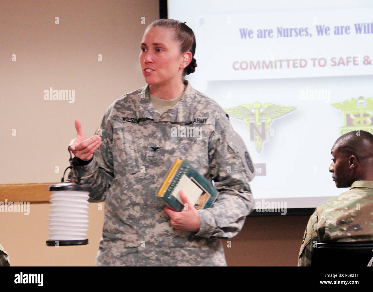 Col. Gayla Wilson, deputy commander inpatient services, William ...