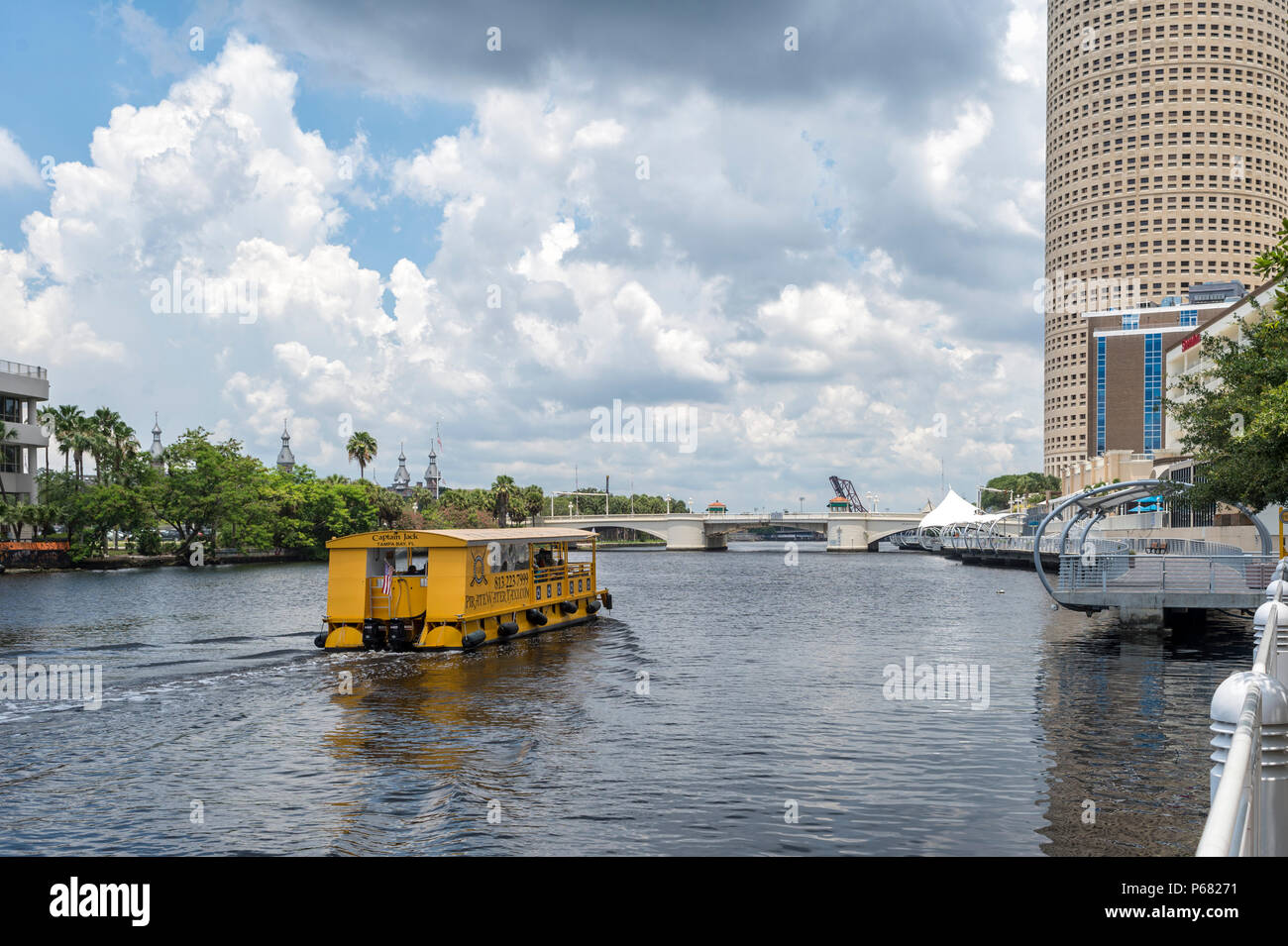 Tampa pirate water taxi hi-res stock photography and images - Alamy