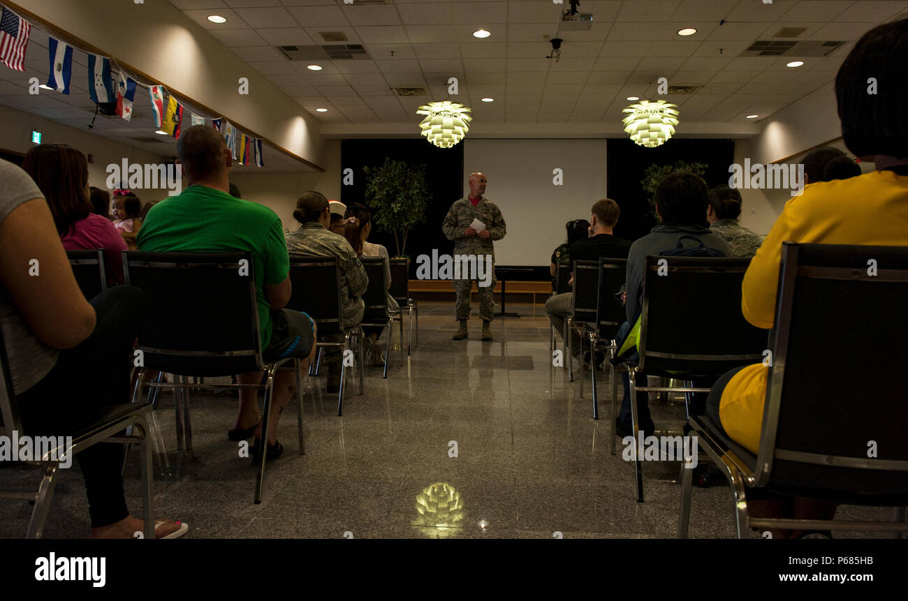 U.S. Air Force Col. Dwayne Robison, 18th Civil Engineer Group commander ...