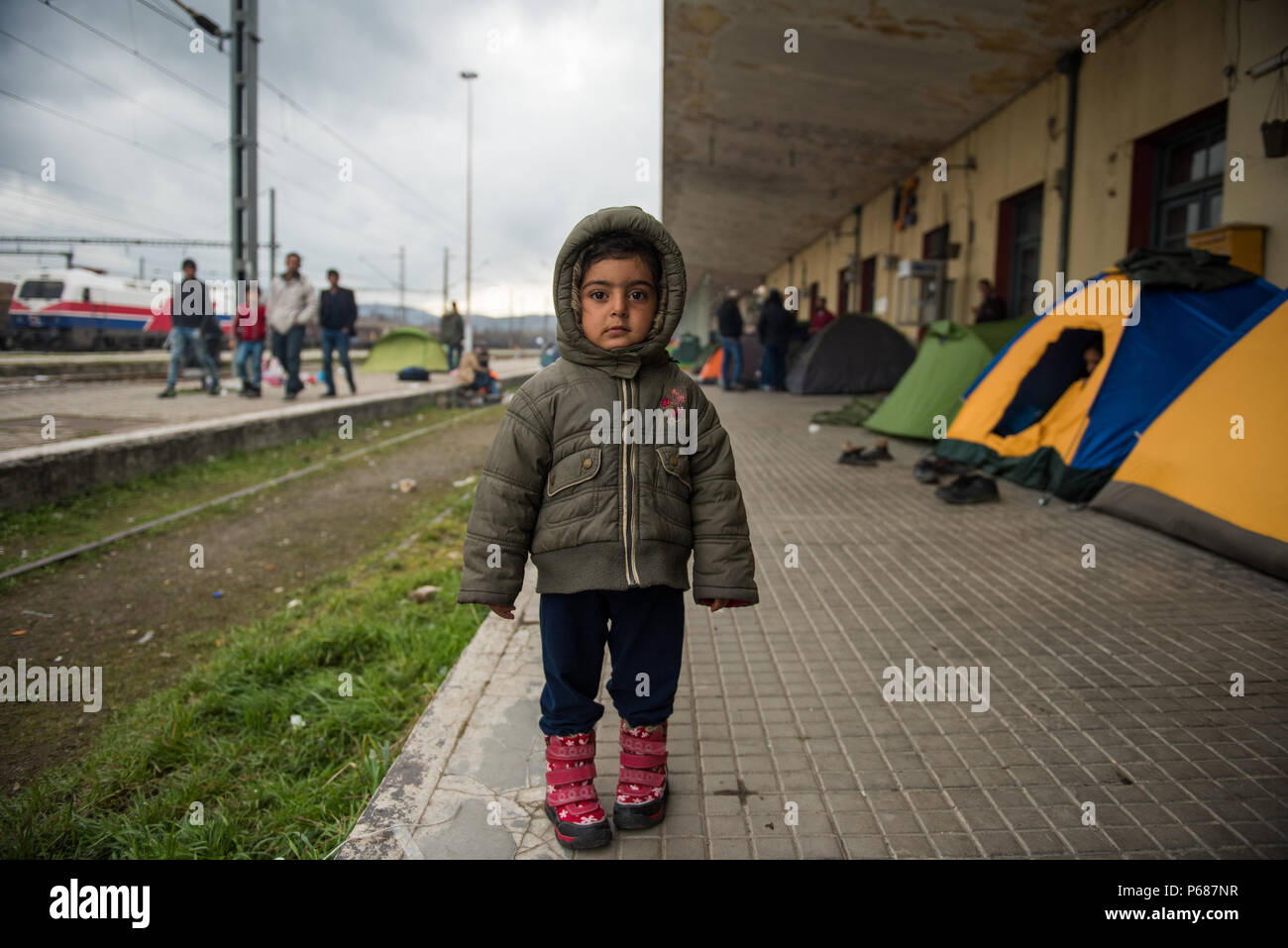 Refugee boy hi-res stock photography and images - Alamy