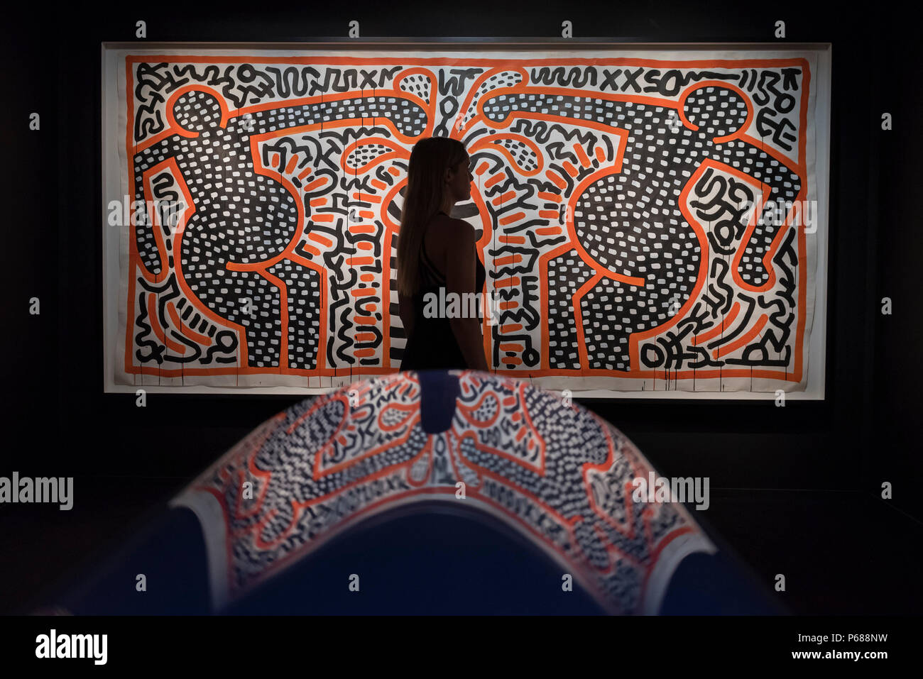 Keith haring works hi-res stock photography and images - Alamy