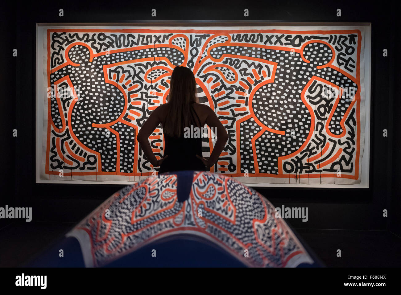 Keith haring works hi-res stock photography and images - Alamy