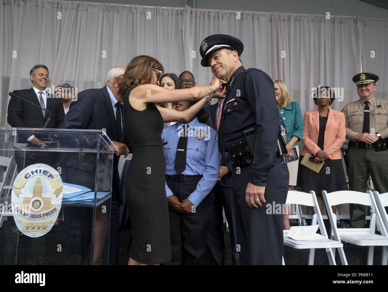 Los angeles police badge hi-res stock photography and images - Alamy