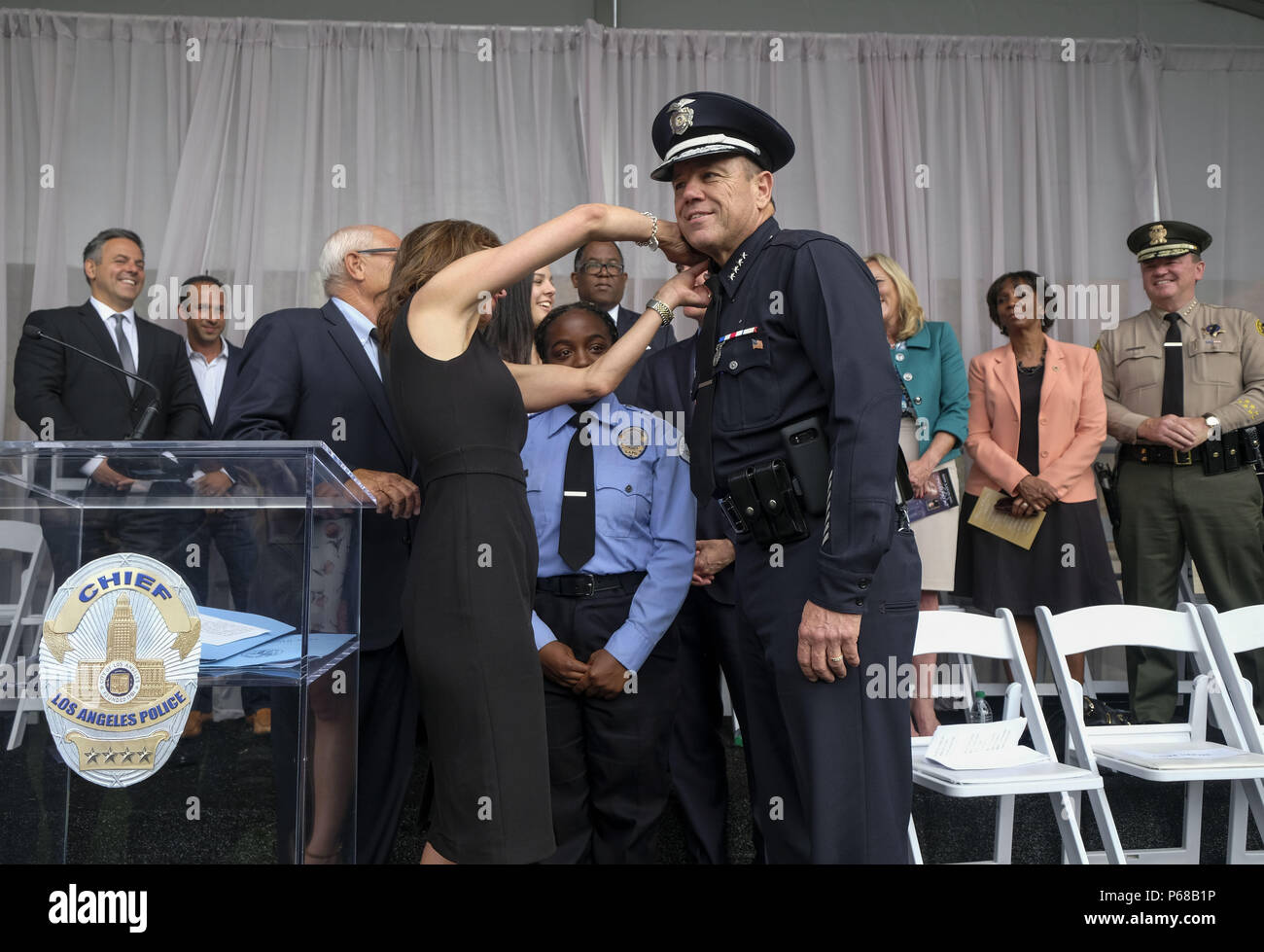 Los angeles police badge hi-res stock photography and images - Alamy