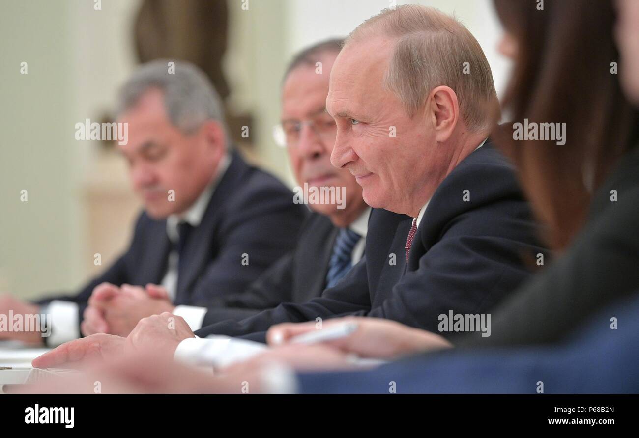 Vladimir putin smirk hi-res stock photography and images - Alamy