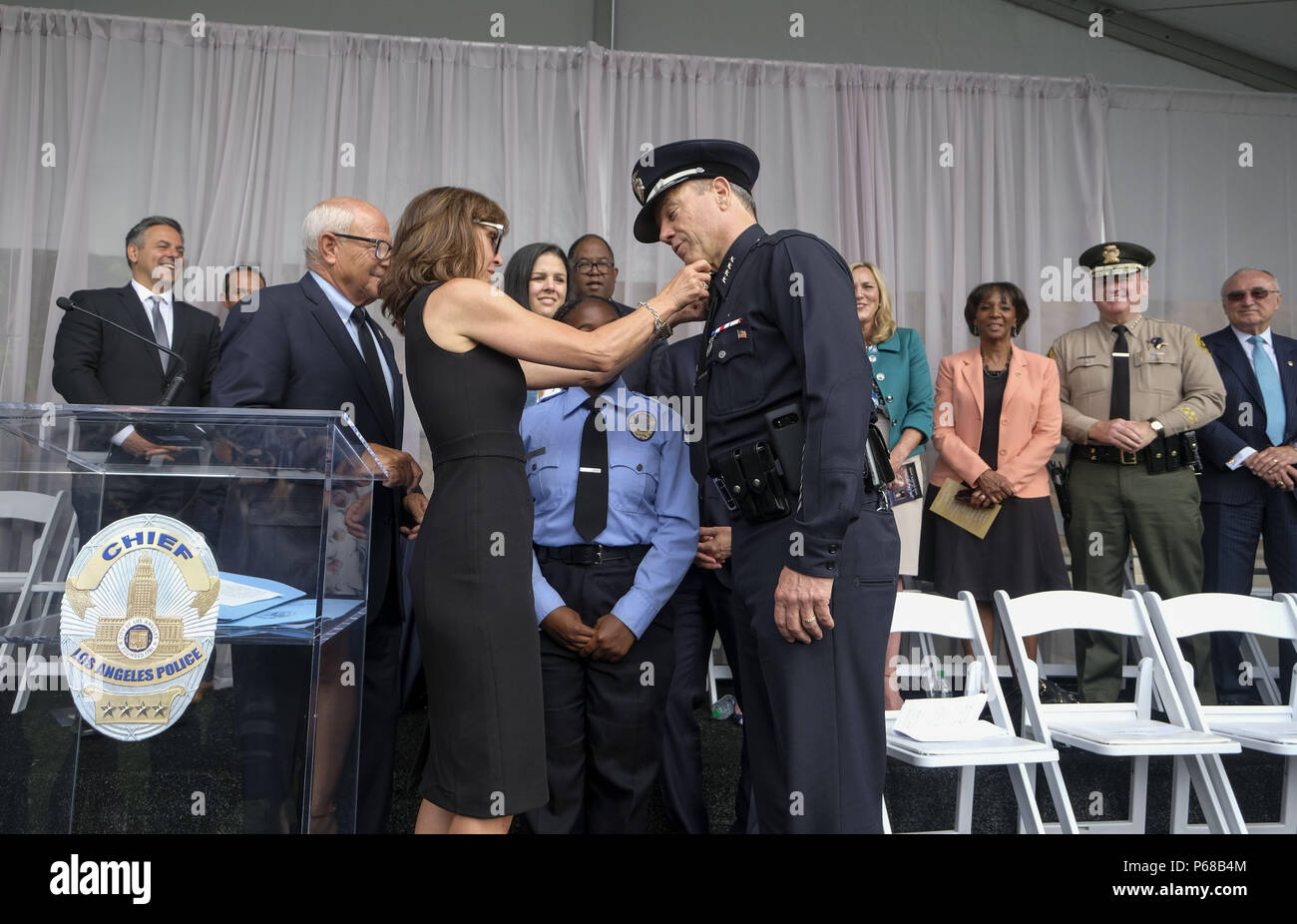 Los angeles police badge hi-res stock photography and images - Alamy