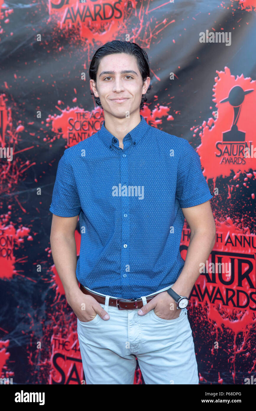 Burbank, California, USA. 27th Jun, 2018. Lorenzo James Henrie attends ...