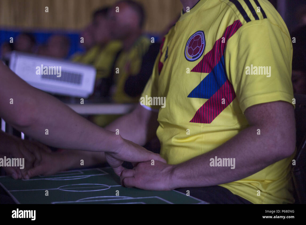 Colombia sign language hi-res stock photography and images - Alamy