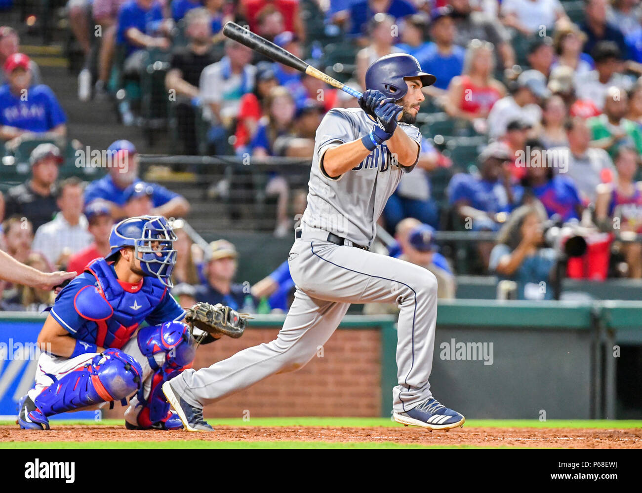 Jun 27, 2018: San Diego Padres first baseman Eric Hosmer #30 at bat ...
