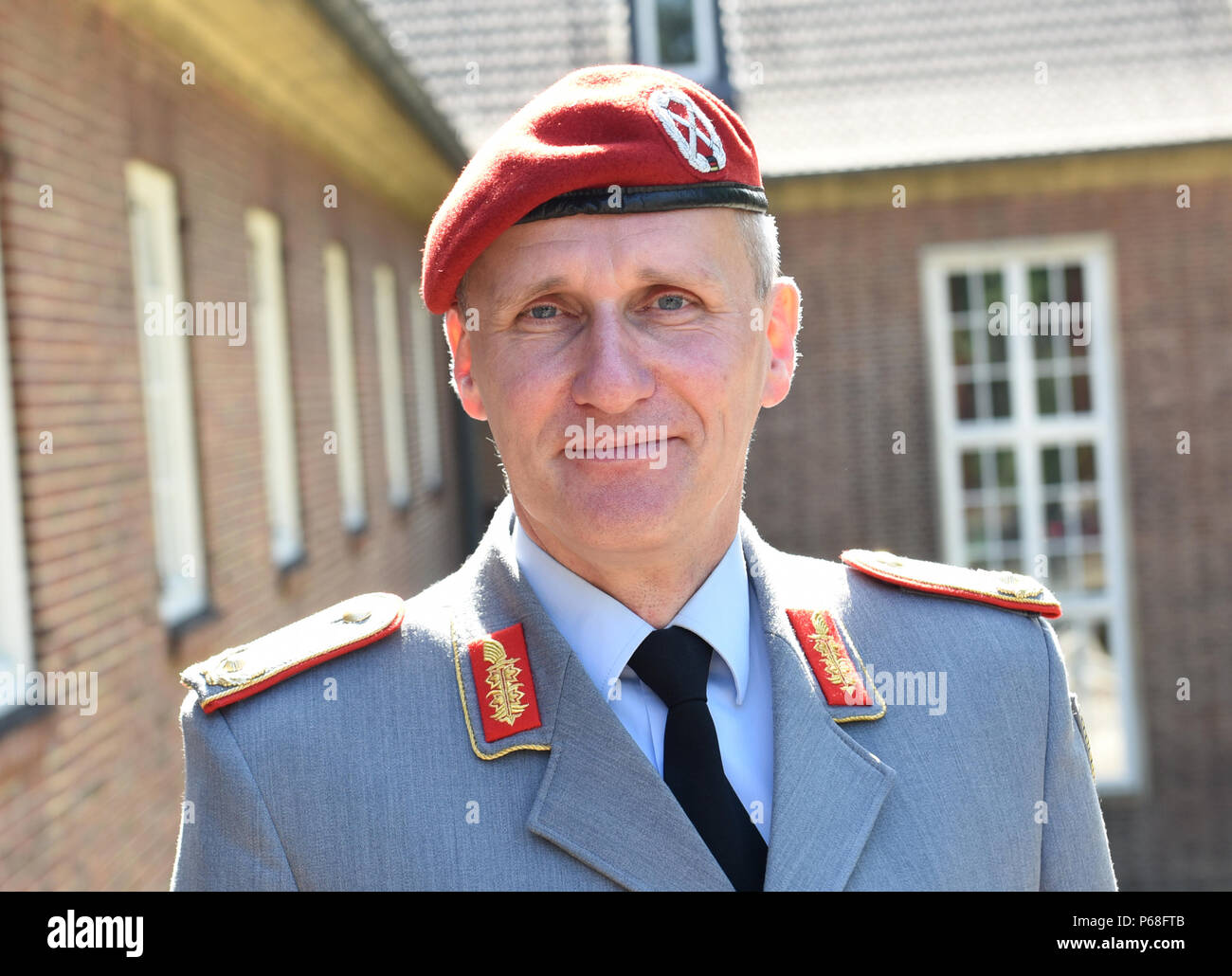 Hamburg, Germany. 27th June, 2018. Brigadier general Oliver Martin Kohl ...