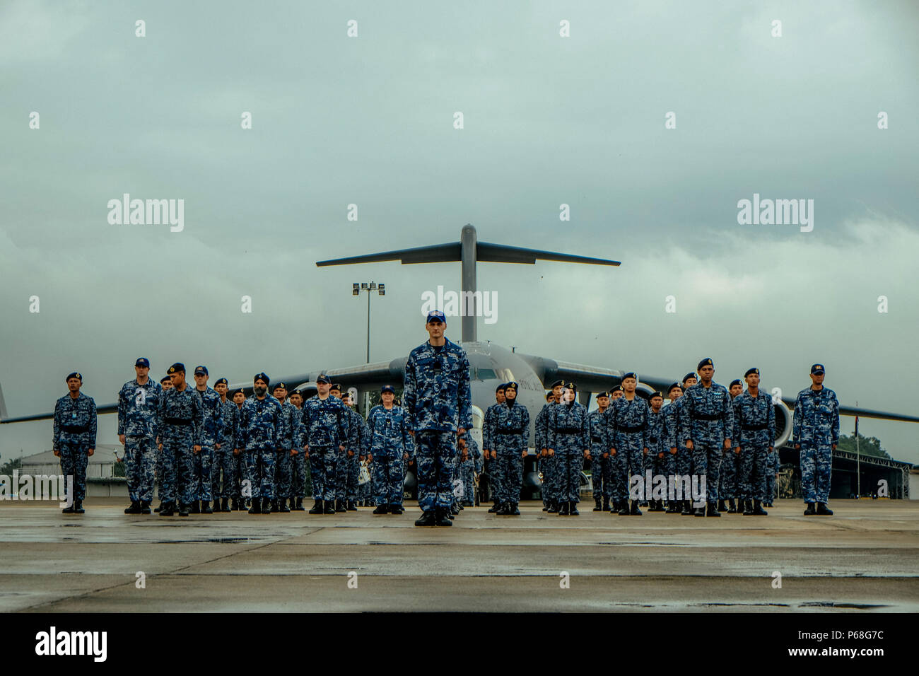 BUTTERWORTH, MALAYSIA - JUNE 29: A combination parade by Royal ...